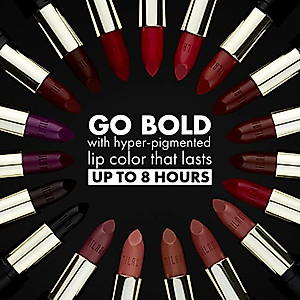 Milani Bold Color Statement Matte Lipstick - I Am Smart (0.14 Ounce) Vegan, Cruelty-Free Bold Color Lipstick with a Full Matte Finish
