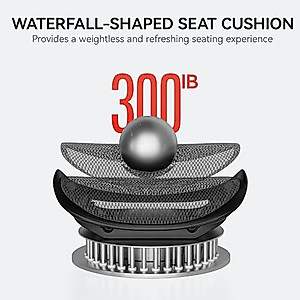 SIHOO Doro C300 Ergonomic Office Chair with Ultra Soft 3D Armrests, Dynamic Lumbar Support for Home Office Chair, Adjustable Backrest Desk Chair, Swivel Big and Tall Computer Chair Black