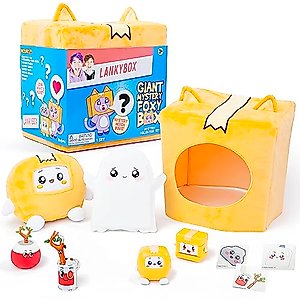 LankyBox Giant Foxy Mystery Box Foxy Mystery Box with 10 Exciting Toys to Discover Inside, Officially Licensed Merch