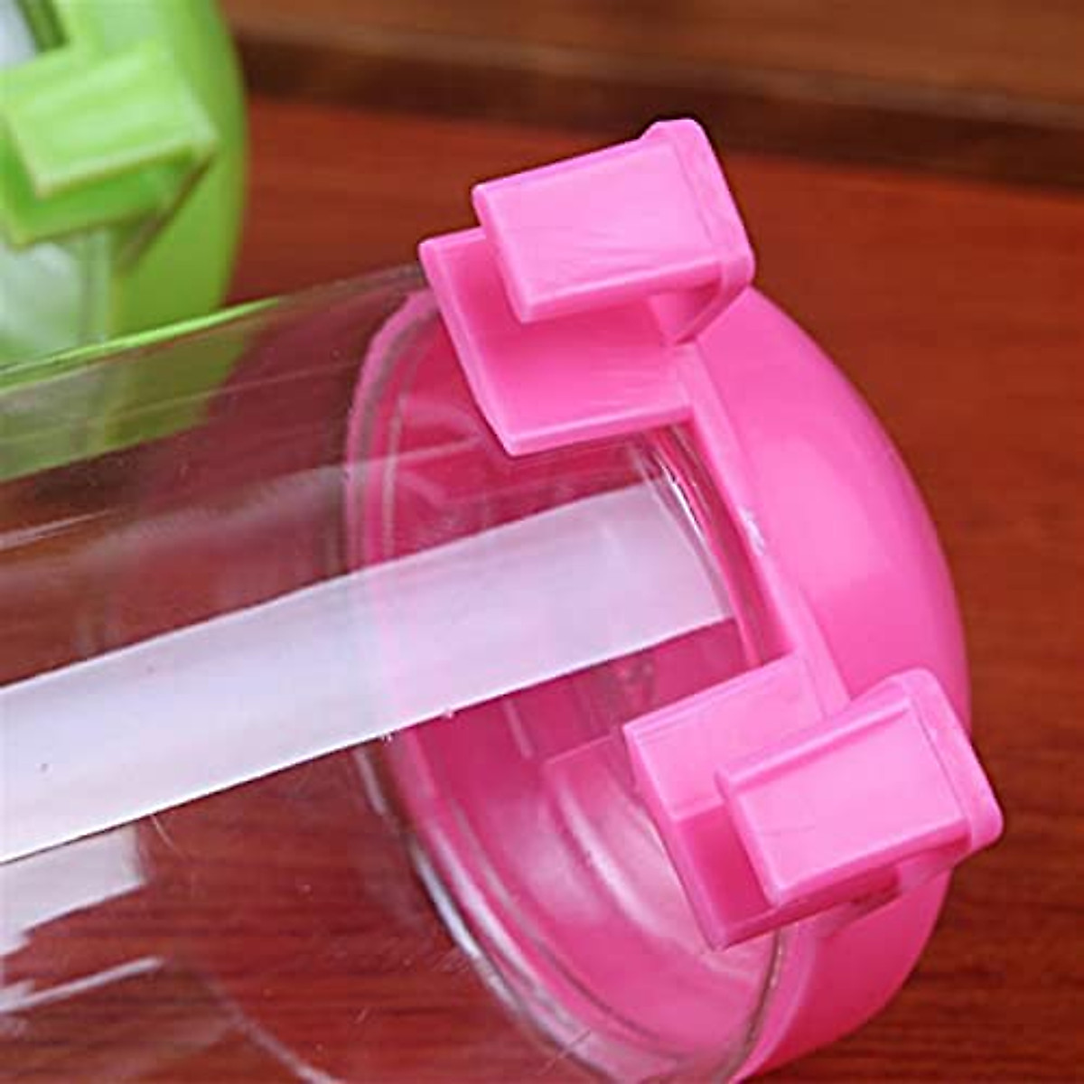 TECHPO Pet Water Bottle 1pcs 500ml Automatic Pet Drinking Water Supply Water Feeder Bottle for Small Cat Dog Hamster Gerbil Random Color Bottle Product Details (Color : Blue)