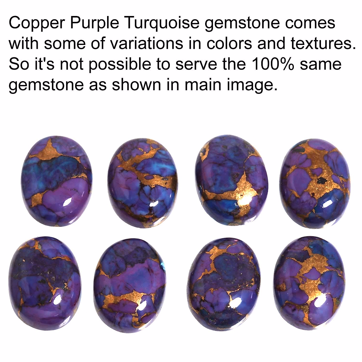 JEWELOPORIUM 925 Sterling Silver Pendant for Women Copper Purple Turquoise Stone Fashion Silver Pendant Necklace Birthday Gift Boho Jewelry