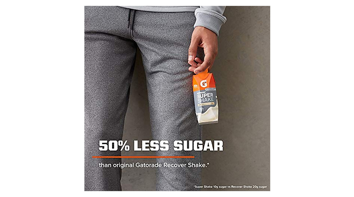 Gatorade Super Shake Vanilla - 30g Protein for Muscle Rebuild