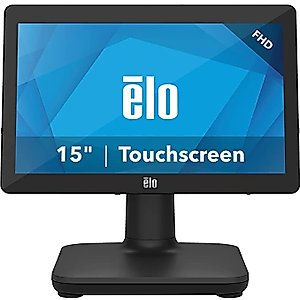 Elo EloPOS 15" Point of Sale System, 15-inch 1080p Full HD Touchscreen with i5, Win 10, 8GB RAM, 128GB SSD, and Stand with Connection Hub