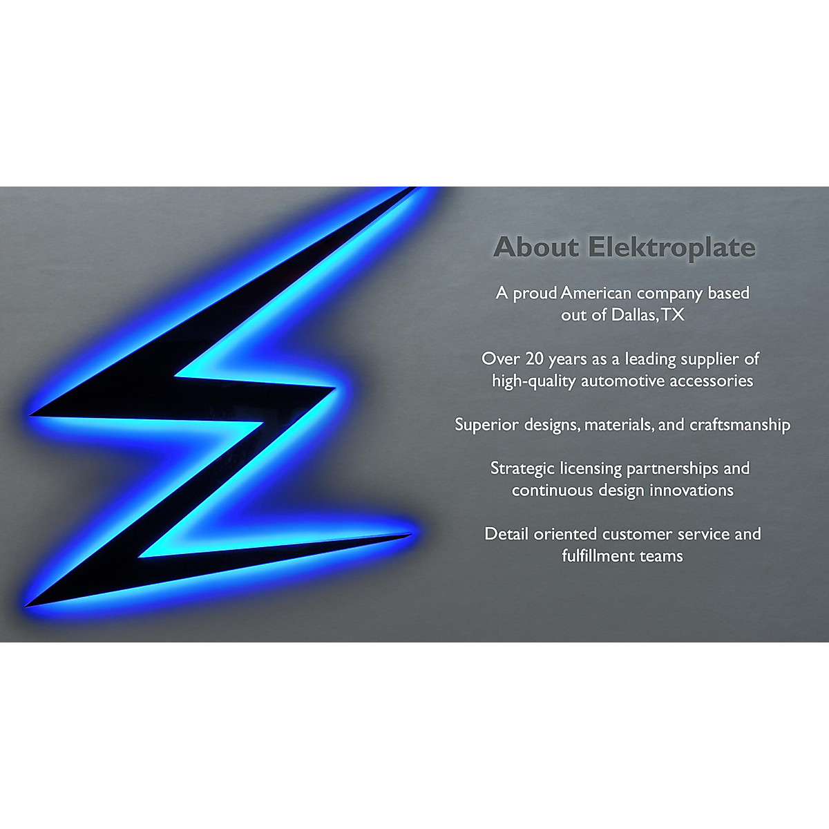 Elektroplate Officially Licensed U.S. Air Force Wings Chrome Auto All Metal Emblem for Cars, Trucks, and All Auto | Universal Fit at 3" x 3.4" | Weatherproof