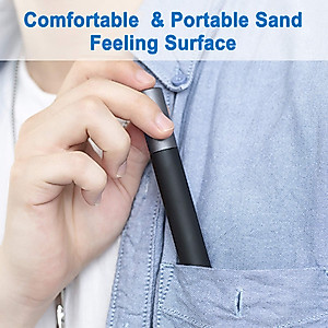 RAINBEAN Ear and Nose Hair Trimmer for Men and women-2020, Professional Nose Hair Trimmer with Stainless Steel Blad & IPX7 Waterproof System, Facial Eyebrow and Nose Hair Remover.