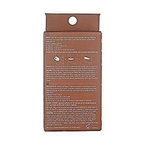 Gold Finger False Nails Gel Glam Full Cover Nails, Long Length