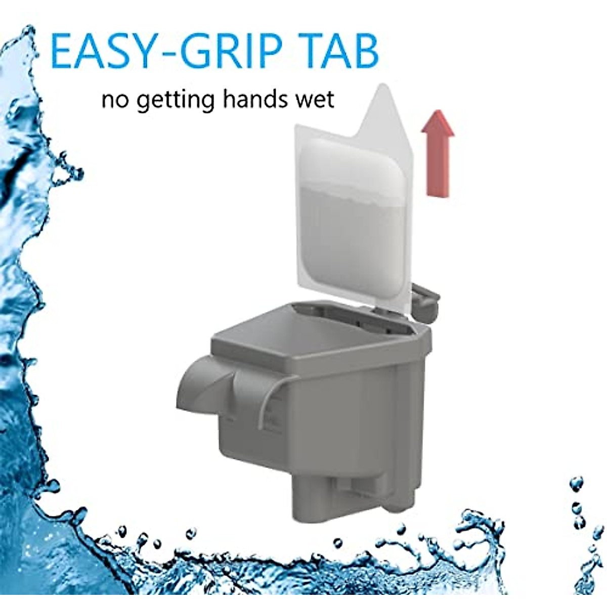 Koller Products AquaView 2-Gallon Plastic 360 Aquarium with Power Filter & LED Lighting for Tropical Fish - Betta Fish