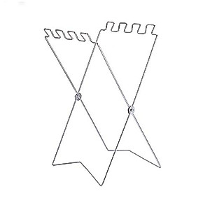 SUPANT Trash Bags 13 Gallon Holder Stand, Waste Sorting Bin, Grass Clippings Portable Fold Up Can, Trash Stand Holder for Camping Recycling Suitable in Bedroom, Kitchen, Camping Indoor and Outdoor