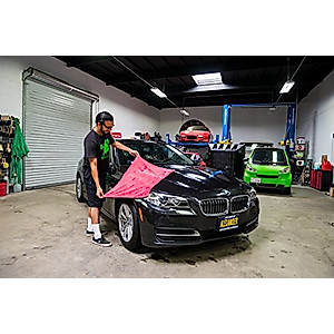 Chemical Guys MIC_723 Microfiber Towel (Red, 25" x 36"")