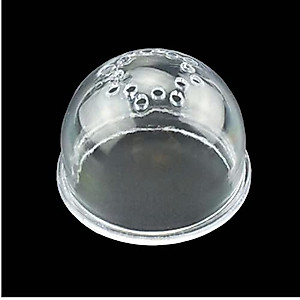 Ayrsjcl Hamster Cage Hole Cover 4pcs DIY Hamster Tunnel External Tube Stopper Plug End Cap Interface Fitting with Ventilated Holes (Random Color)