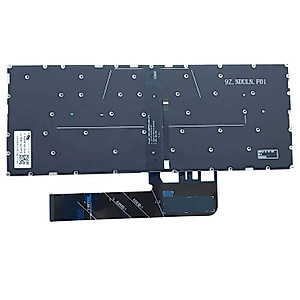 USA US Layout New Laptop Keyboard for Lenovo Yoga 730-13IKB Yoga 730-13IWL Yoga 730-15IKB Yoga 730-15IWL, Yoga 530-14ikb, Flex 6-14ARR Flex 6-14IKB Gray Keycaps Frameless with Backlight