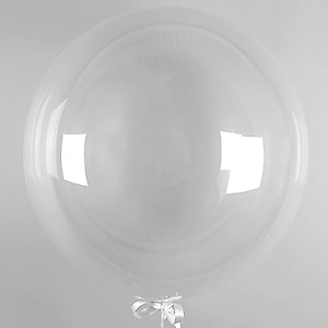 Bobo Balloons 36 Inch, 10 Pcs Clear Bubble Balloons, Large Thickened Transparent Bobo Balloon for Birthday Party Wedding Baby Shower Fill Flower Bear Confetti Aniversary Christmas New Year Decorations