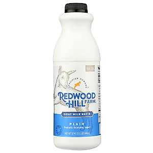 Redwood Hill Farm Cultured Goat Milk Kefir, Plain, 32 oz
