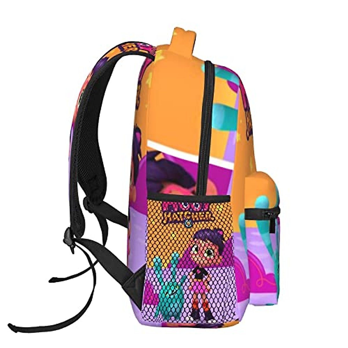 Zqiyhre Abby Backpack Print Cartoon Small Laptop Backpack Casual Travel Backpack for Students