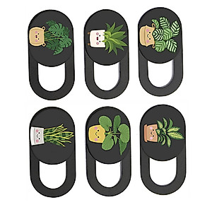 VumSyme Slide Phone Camera Blocker, Camera Webcam Privacy Cover Slide Phone Camera Blocker Laptop Privacy Protector 6PCS Laptop Camera Webcam Cover Webcam Privacy Cover