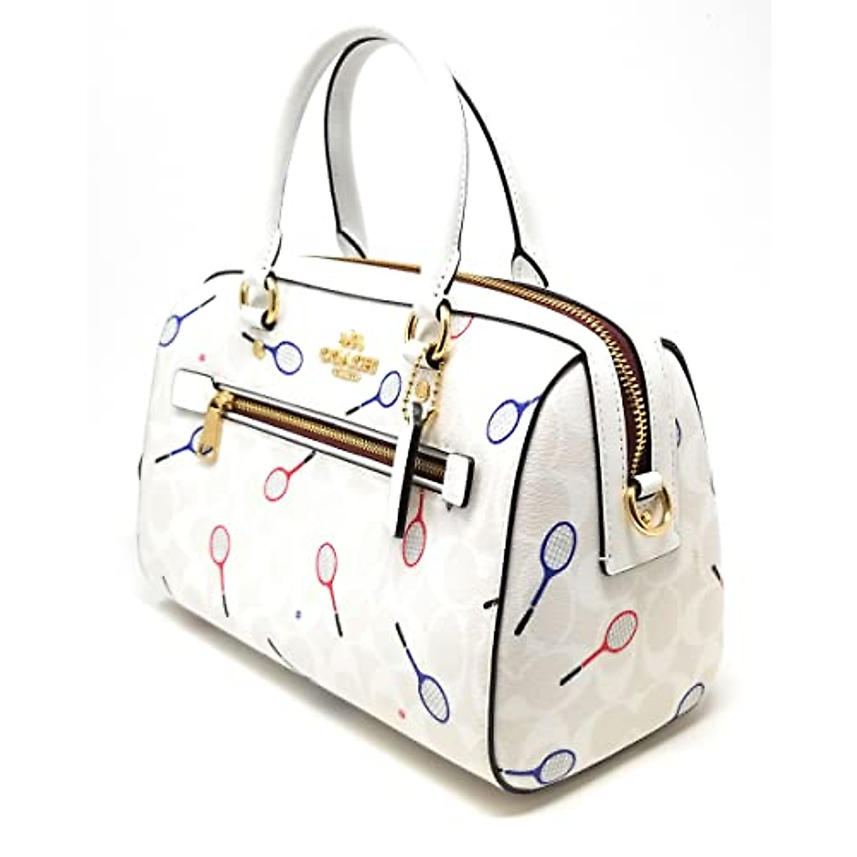 Coach Micro Rowan Crossbody In Signature Canvas (Chalk Multi)