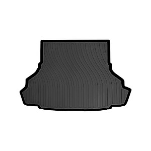 Mixsuper Custom Fit Cargo Liner for 2015-2023 Ford Mustang Coupe (Fits Models Without Subwoofer in Cargo Area) All Weather Rear Trunk Liner Cargo Mat for Mustang Accessories (Not Fit Mach-E)