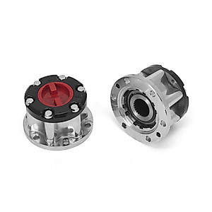 Alloy USA 15001.13 Axle Locking Hub Kit, Manual; 86-00 Toyota 4Runner/T100 Pickup , Gray