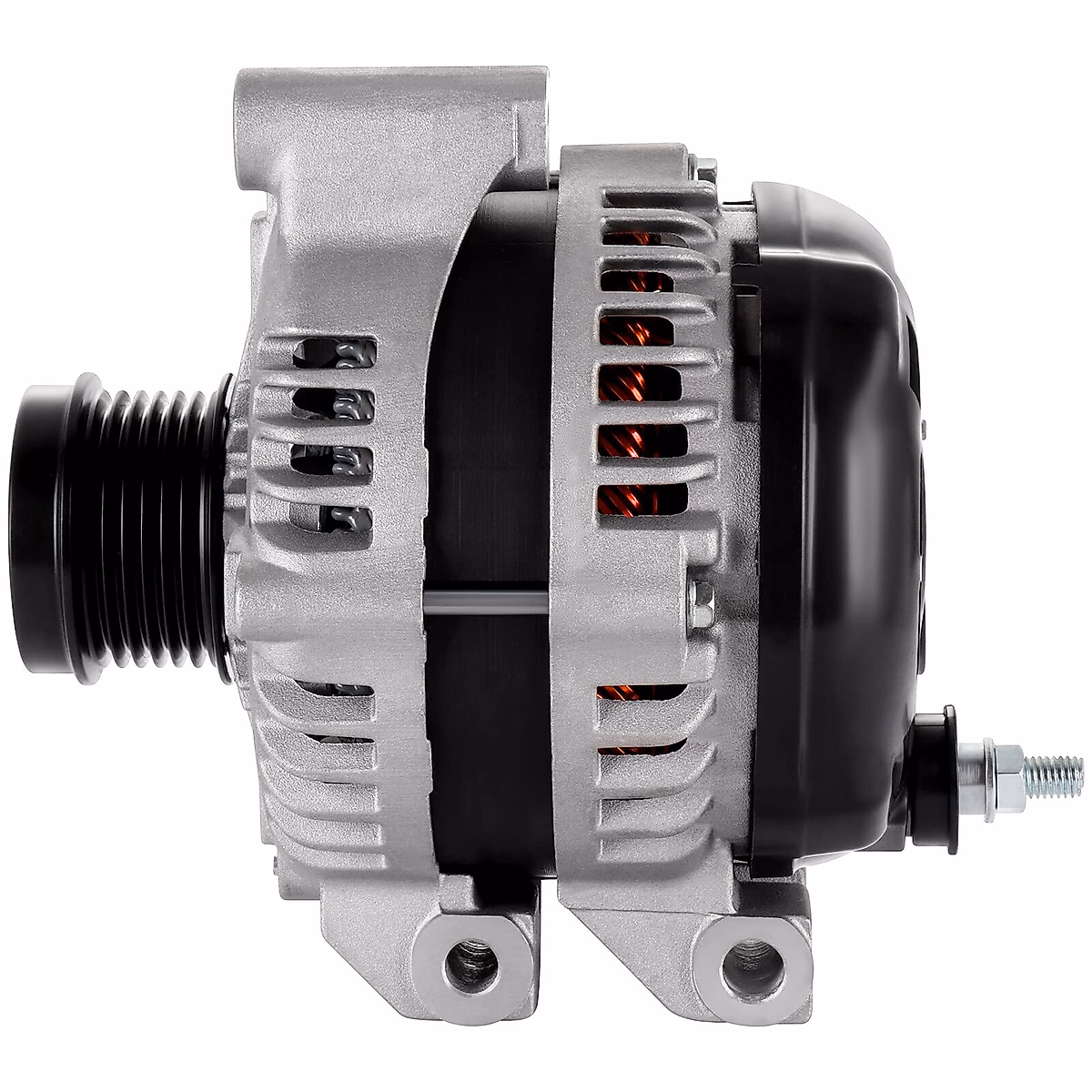 SCITOO Alternator Fits for Chrysler 200 11-14, Town & Country 11-16 & for Dodge Avenger 11-14, Grand Caravan 11-20, Journey 11-19 & for Ram C/V & for VW for Routan, V6 3.6L 12V 160A CW 6 Groove 11570