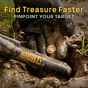 Garrett Pro Pointer II Two Metal Detector Pinpointer with Holster and Garrett Camo Digger's Pouch