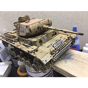Warp United 1/35 Metal Track Type A Links: German Panzer III IV Tank Nashorn Hummel Mid Production Model Kit