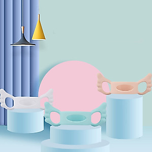 Baby Bottle Handle Square Shape Feeding Bottle Handle Free Cute Wing Milk Bottle Handle for Hegen Wide Neck Bottles Feeding Bottle Handle