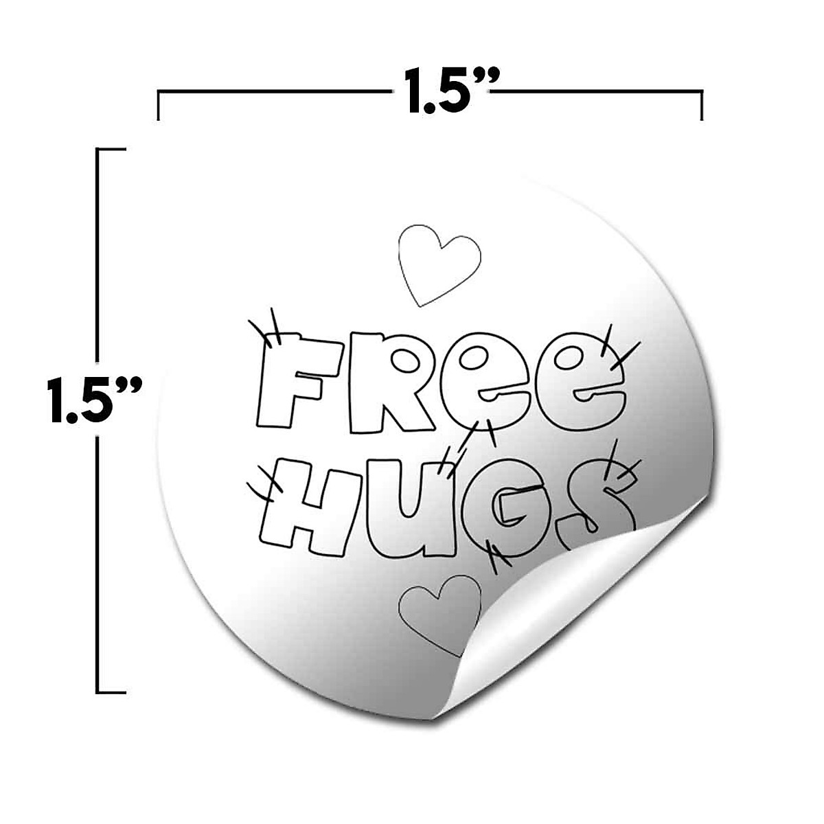 Color Your Own Cute Cactus Themed Birthday Party Favor Sticker Labels for Kids, 90 1.5" Party Circle Stickers by AmandaCreation, Great for Arts & Crafts, Envelope Seals, Goodie Bags & Treats