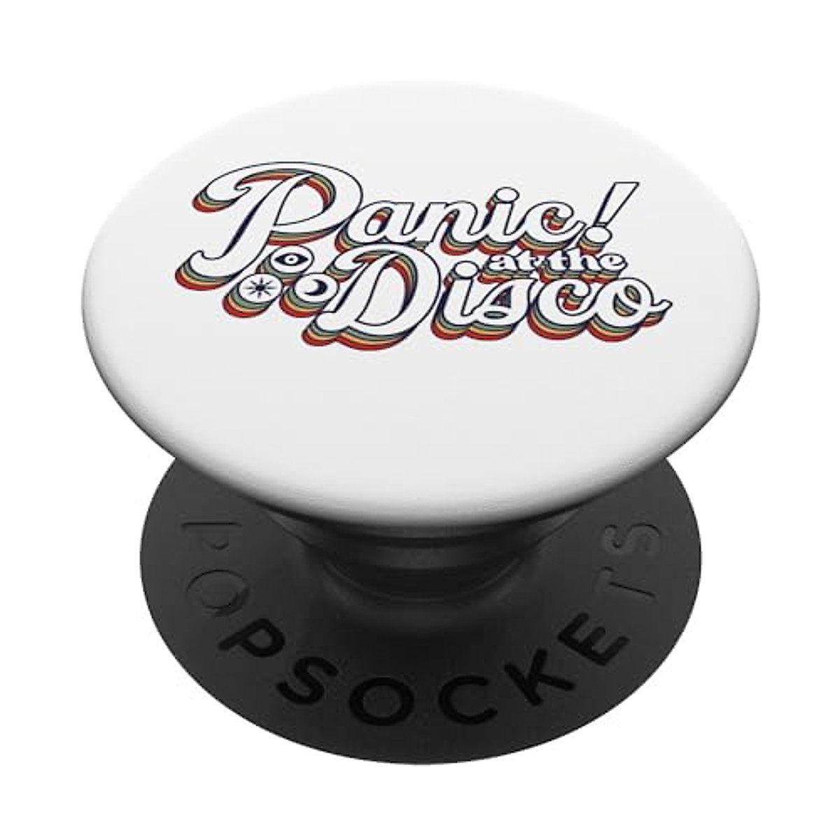 Panic! At The Disco - Rainbow Logo PopSockets Standard PopGrip