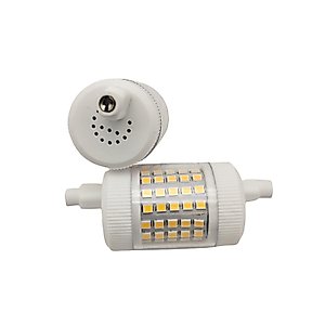 QLEE Dimmable 12w R7s Led Bulb 78mm Daylight 150w Equivalent Halogen Light 3.1" Double Ended J Base T3 R7s 150w 120v Flooding Light Reading Working Security Floor Lamp Soft Light 2PCS