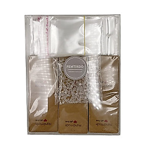 Femtindo 150 Pack Earring Cards for Jewelry Packaging DIY Earrings Holder Display Card with Bag for Studs Selling (Brown(Earring Card), 5x6.5cm)