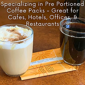 Sarasota Coffee Packets, Pre Ground Coffee Packs, Signature Breakfast Blend Medium Roast, Bulk Bags for Drip Coffee Makers, (2 oz Bags, 36 Count)