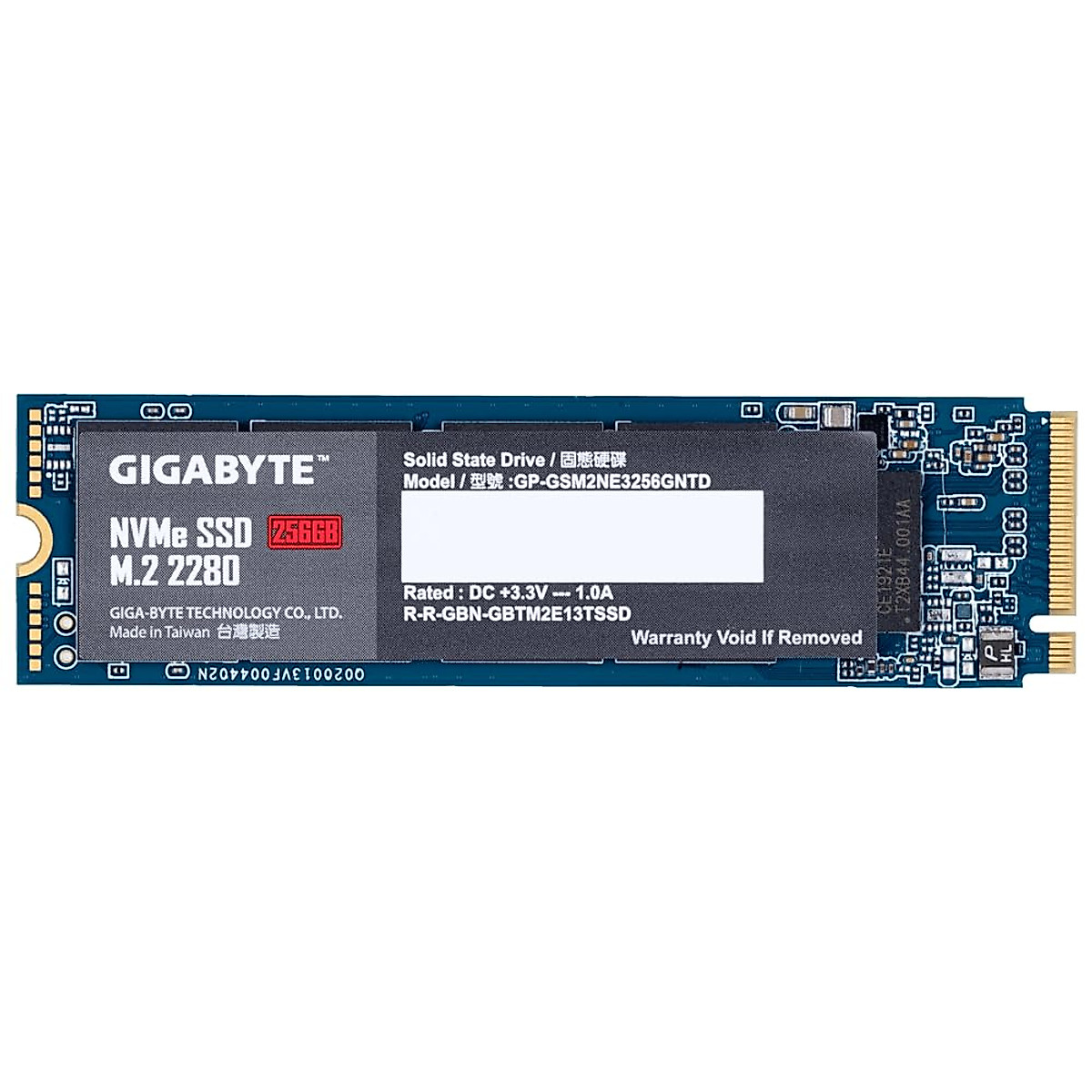 Gigabyte NVMe 256GB M.2 Solid State Drive GP-GSM2NE3256GNTD
