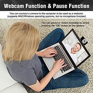 Suvony Digital Camera,4K Digital Camera for Photography & Vlogging,50MP Rechargeable Mini Camera with 32GB SD Card and 2 Batteries,16X Digital Zoom and Autofocus Compact Camera for Teens, Kids,Elder