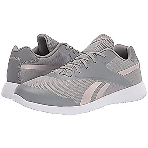 Reebok Women's Stridium Walking Shoe, Pure Grey/White/Quartz Metallic, 6.5