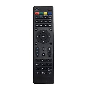 Replacement IPTV Remote Control MAG255 for MAG Box Remote Control IPTV Set-Top Box OTT TV Box MAG250 MAG254 MAG255 MAG256 MAG257 MAG260 MAG275 MAG322 MAG349 -The Instructions are on The Back