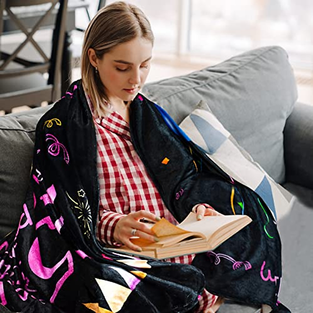 BRITHHAHA 45th Birthday Gifts for Women Funny 1977 Blanket for 45 Year Old Woman 45th Birthday Throw Ideas 45 Birthday Decorations for Women Her Him Wife Sister Mom Friends Grandmother 60"x50"