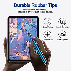 Stylus Pens for Touch Screens, Universal Stylus Pen 12 Pack High Precision Capacitive Stylus for iPad/iPhone/Android/Tablets/Chromebook/Kindle/Galaxy All Universal Touch Screen Devices