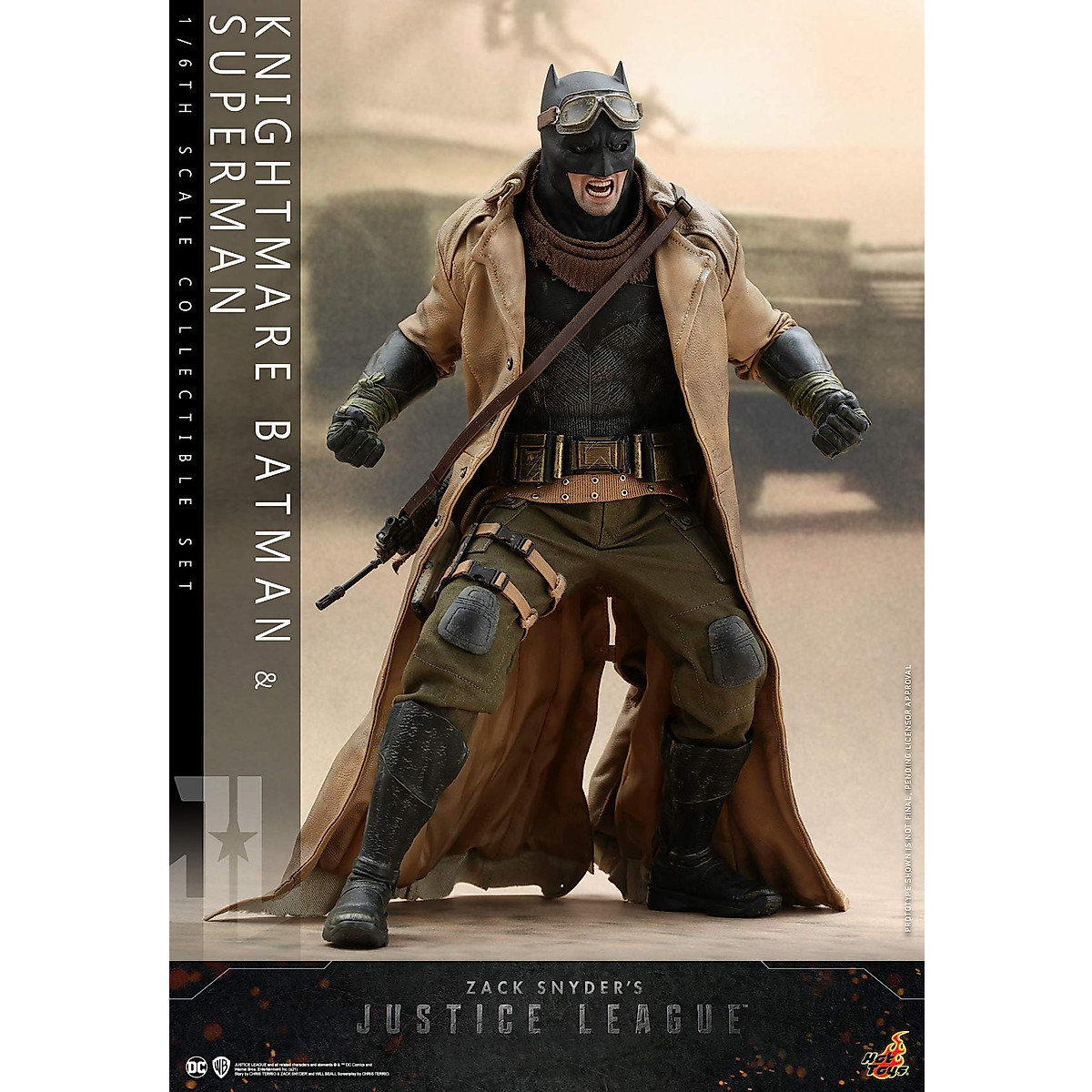 Hot Toys 1:6 Knightmare Batman and Superman - Zack Snyder's JL, Multicoloured