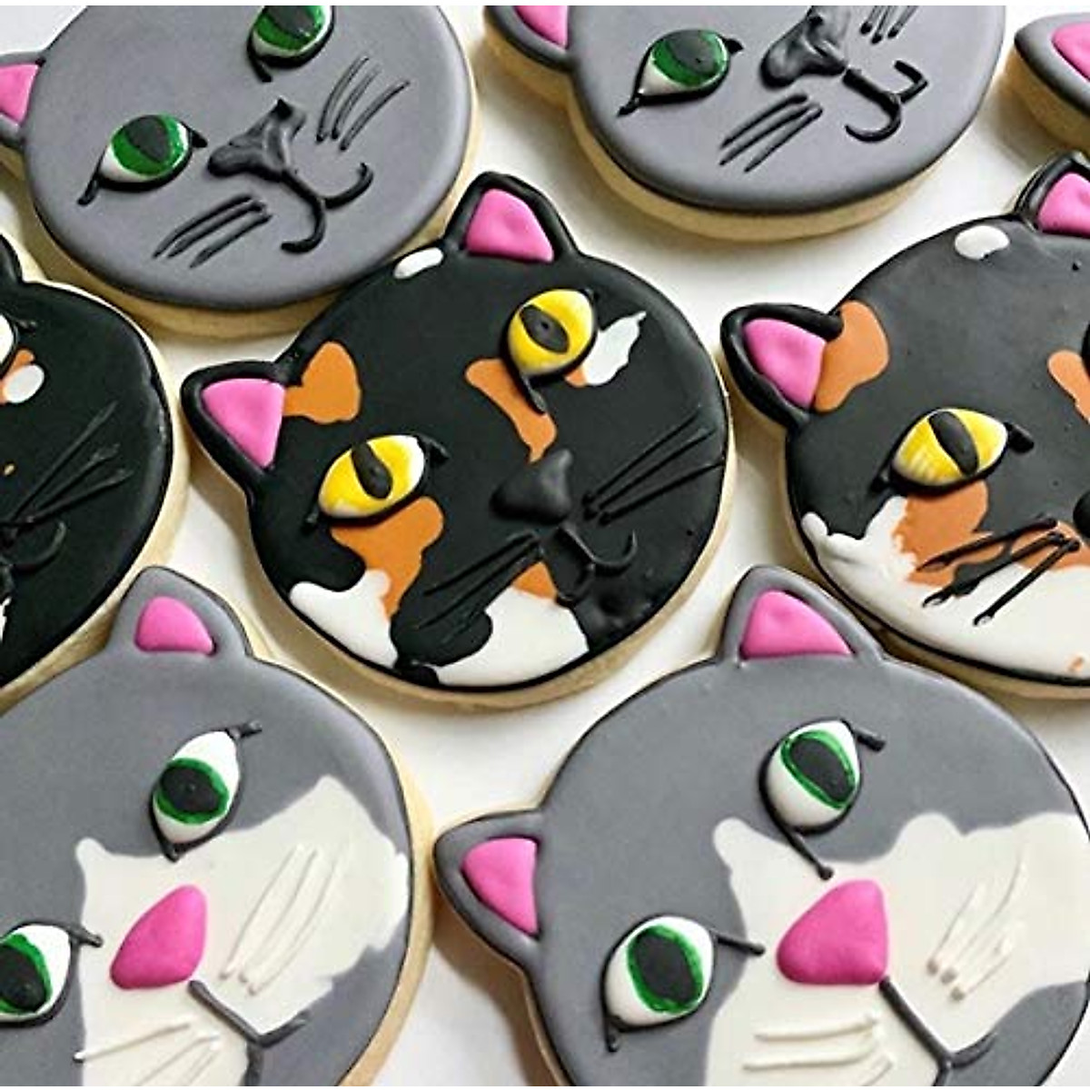 Cat Face Sandwich Cutter Cookie Cutter, 4" by Ann Clark