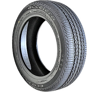 Accelera Eco Plush All-Season Passenger Car Touring Radial Tire-205/65R15 205/65/15 205/65-15 94V Load Range SL 4-Ply BSW Black Side Wall UTQG 400AA