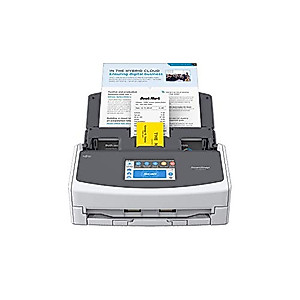 Fujitsu ScanSnap iX1500 Color Duplex Document Scanner with Touch Screen for Mac and PC [Current Model, 2018 Release] (Renewed)
