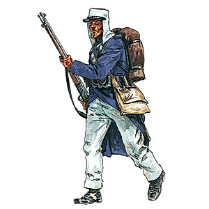 ITALERI 6054 French Foreign Legion Colonial Wars Plastic Soldiers 1:72 Scale