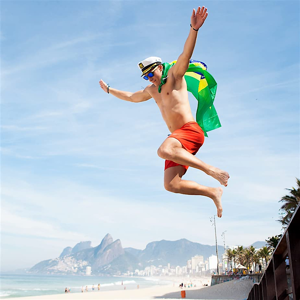 Woodies Zebra Wood Sunglasses with Blue Mirrored Polarized Lens and Real Wooden Frame for Men and Women | 100% UVA/UVB Protection