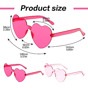 Heart Sunglasses Womens Pink Heart Sunglasses Heart Shaped Sunglasses Fashion Cute Womens Sunglasses Party Favors Fun Sunglasses Party Sunglasses Pink Rose Hot Pink Bachelorette Party Decorations