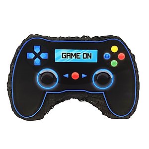 Video Game Controller Pinata 16”x11”x 4” Perfect for Birthday Gamer Parties, Party Decor, Gaming theme parties and other Decorations