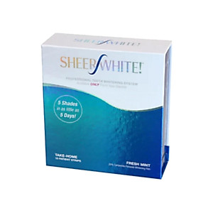 Teeth Whitening Strips - Sheer White! 20% Professional Teeth Whitening Strips Films Kit