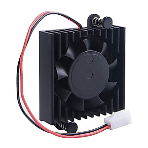NewHail Replacement Heatsink Cooling Fan for DaHua DVR/HDCVI CPU Camera Fan DVR Motherboard Cooling Fan 5V with 2 Wire 2 Pin