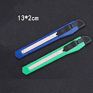 10 PCS Box Cutter Retractable Premium Utility Knife Box Opener for Cutting Carboard, Boxes Office, Craft, Paper Knife, Disposable Box Opener