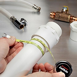 Lufkin 6mm x 2m Executive Diameter Yellow Clad A20 Blade Pocket Tape Measure - W606PM