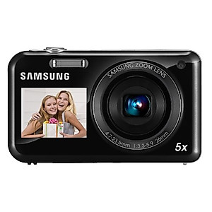 Samsung EC-PL120 Digital Camera with 14.2 MP and 5x Optical Zoom (Black)